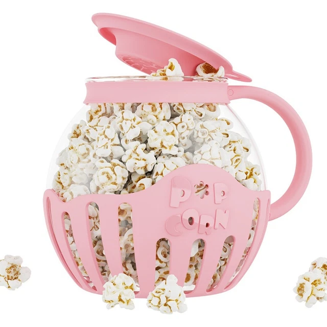 POPCORN MAKER MICROWAVE Snack Popcorn Air Poppers 2.25 Quart Popcorn ...