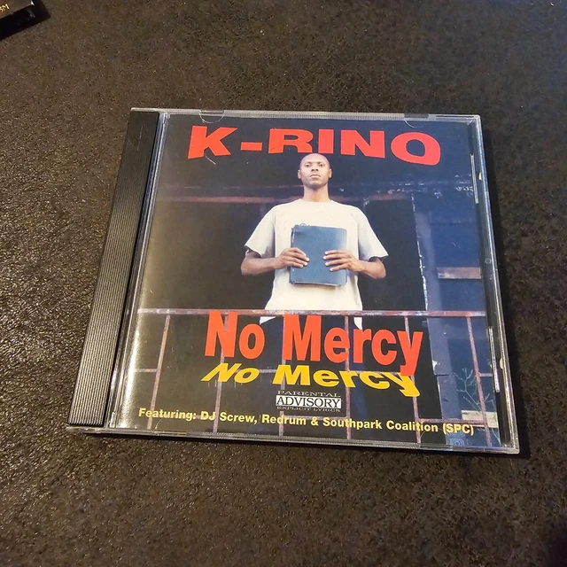K-RINO - CD No Mercy rare 2000 Texas Gangsta Rap DJ Screw RedRum SPC ...