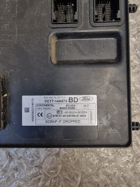 FORD TRANSIT MK7 fuse box BCM Body control module CC1T14A073BD £120.00 ...