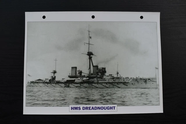 NAVAL CAPITAL SHIP HMS Dreadnought 1906 Battleship Photo Print Maxi ...