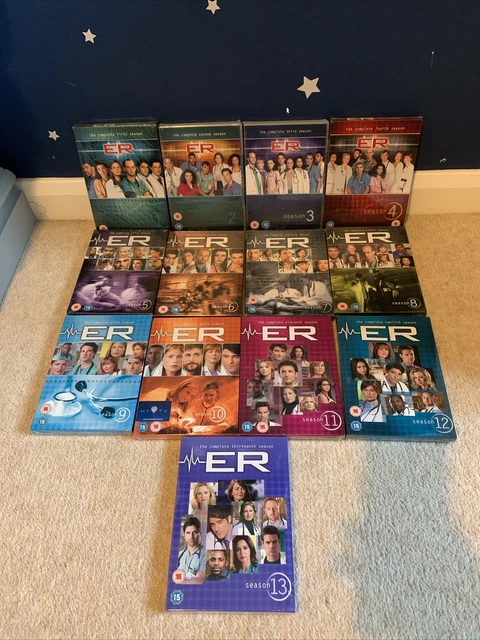 ER - THE Complete Series 1-13 DVD Box Sets - Individual Sets - Brand ...