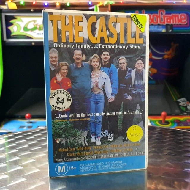 THE CASTLE - Australian Cult Classic - VHS Video Big Box Ex Rental £10. ...