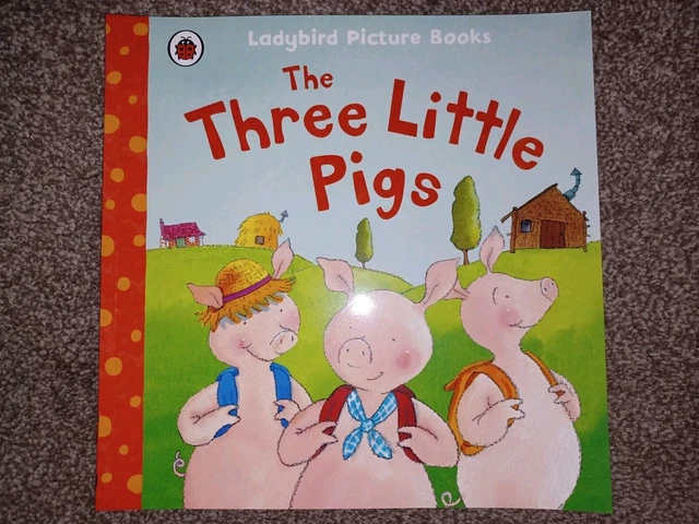 LADYBIRD PICTURE BOOK The Three Little Pigs Story Book Brand New RRP £5 ...