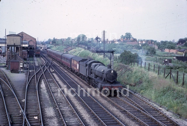 KIDDERMINSTER CASTLE 5055 Earl of Eldon 12.6.63 Kodachrome 35mm Slide ...