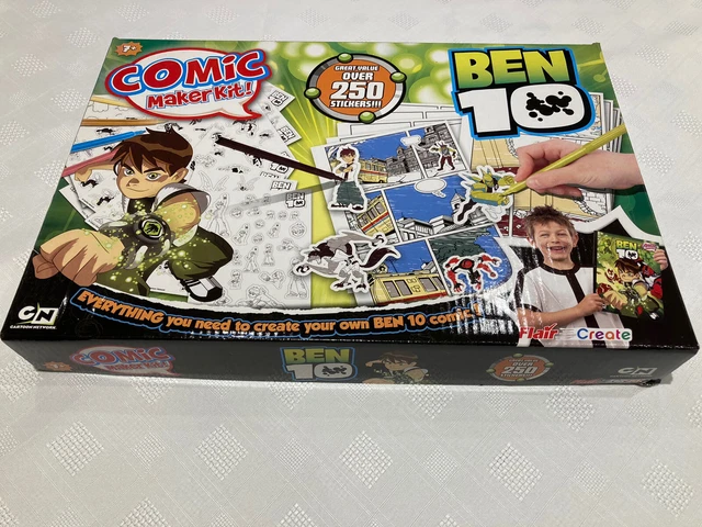 BEN 10 COMIC MAKER KIT from Cartoon Network £10.00 - PicClick UK