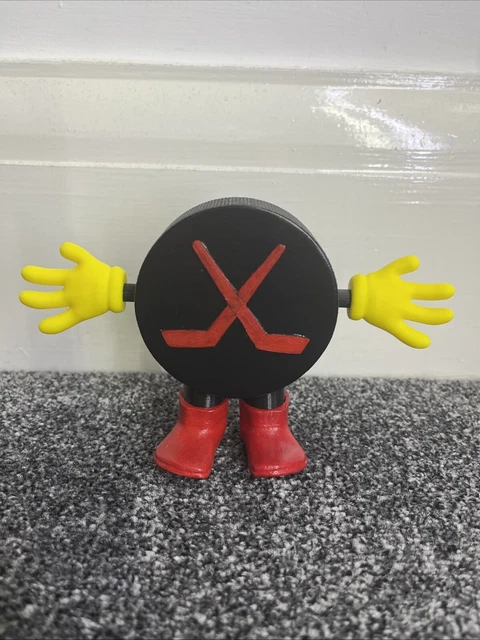 TOY STORY HOCKEY Puck custom Figure, Made From Real Hockey Puck £95.00 ...