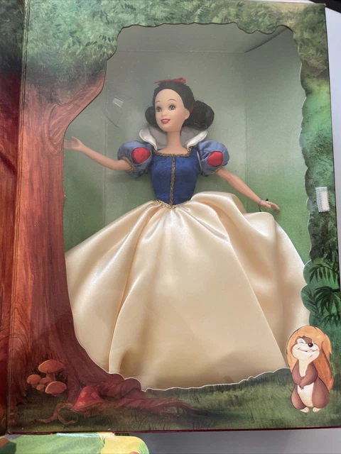 SNOW WHITE BARBIE Doll 60th anniversary 1997 Princess Stories ...