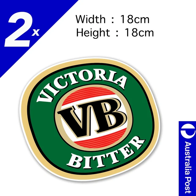 VB LOGO STICKER Suit Bar Camping Victoria Bitter Car sticker $24.00 ...