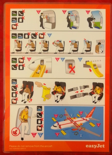 EASYJET AIRBUS A319-A320 SAFETY INSTRUCTIONS Version 2014-v1 Safety ...