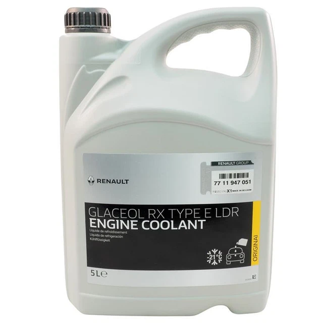 RENAULT 7711947051 KÜHLERFROSTSCHUTZ Fertig-Mix Glaceol RX Type E Grün ...