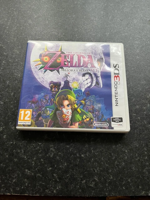 NINTENDO 3DS THE Legend Of Zelda Majoras Mask EMPTY CASE - No Game ...