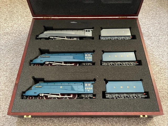 BACHMANN LTD ED Triple A4 Set Silver Link/Mallard/Nigel Gresley Oo ...