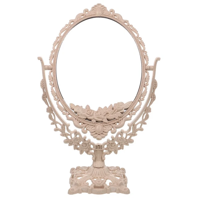 MIRROR FOR DRESSING Table Tabletop Makeup European Style Cosmetic $47. ...