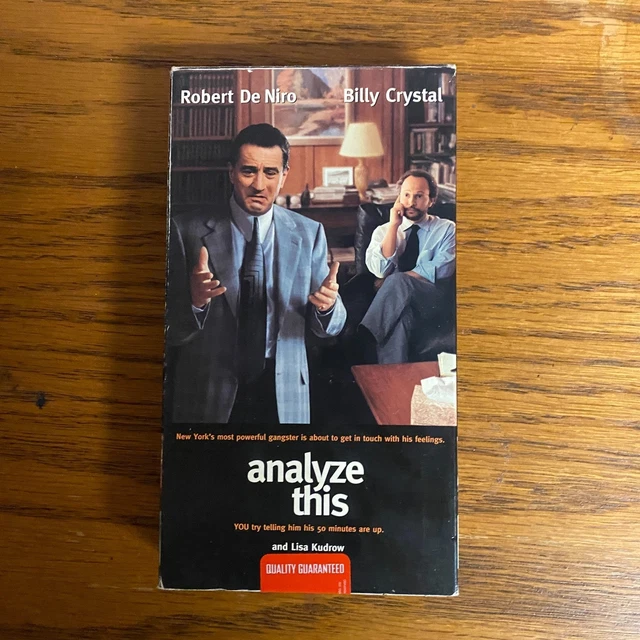 ANALYZE THIS (VHS, 2000, Collectors Edition) £4.48 - PicClick UK