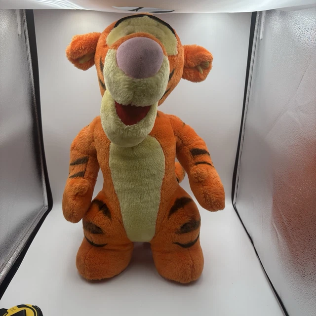 MATTEL DISNEY 20” Plush Jumbo Tigger Standing Large Stuffed Animal £9. ...