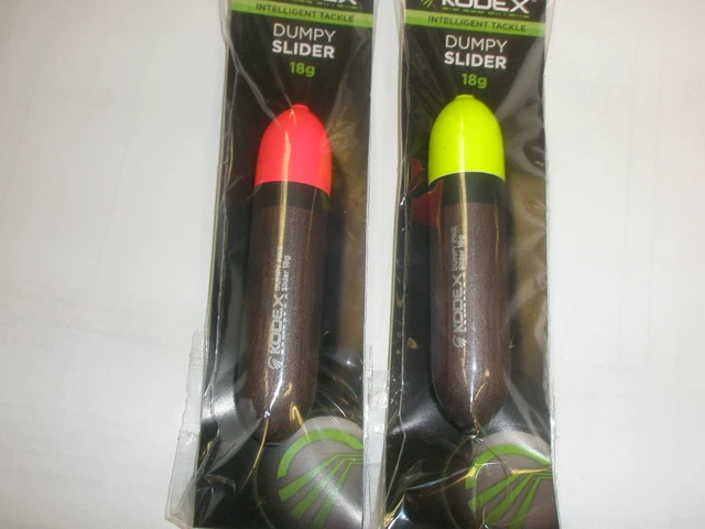 KODEX 2 X 10cm 18g Dumpy Slider Pike floats Fishing £5.98 - PicClick UK