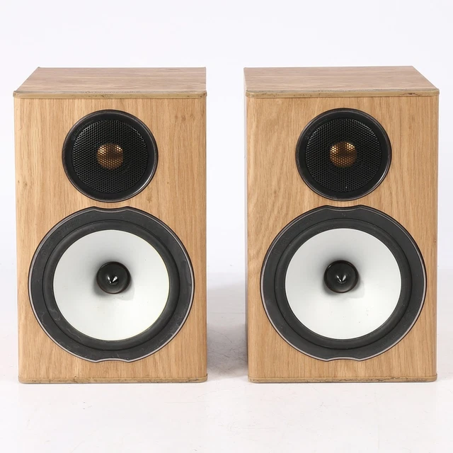 MONITOR AUDIO BRONZE BX1 Bookshelf Speakers Wood - Brown £78.72 ...