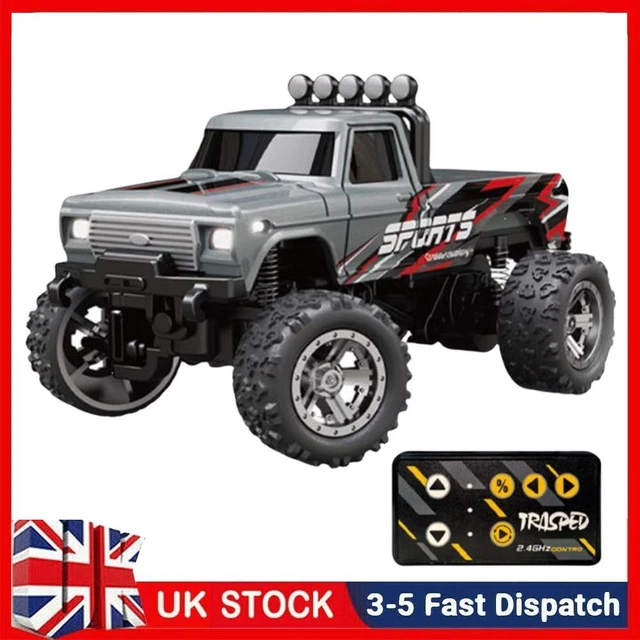 1/64 RC CAR All Terrain Off-Road Monster Truck Birthday Gift for Kids ...