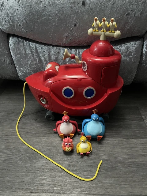 CBEEBIES TWIRLYWOOS BIG Red Boat Playset Lights Sounds Character ...