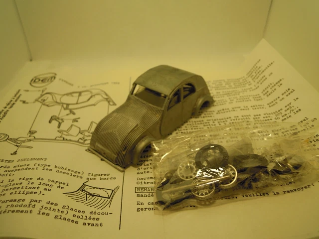 IDEM KIT 1/43 Citroen 2Cv Prototype 1939 Plus Boite EUR 70,00 - PicClick FR