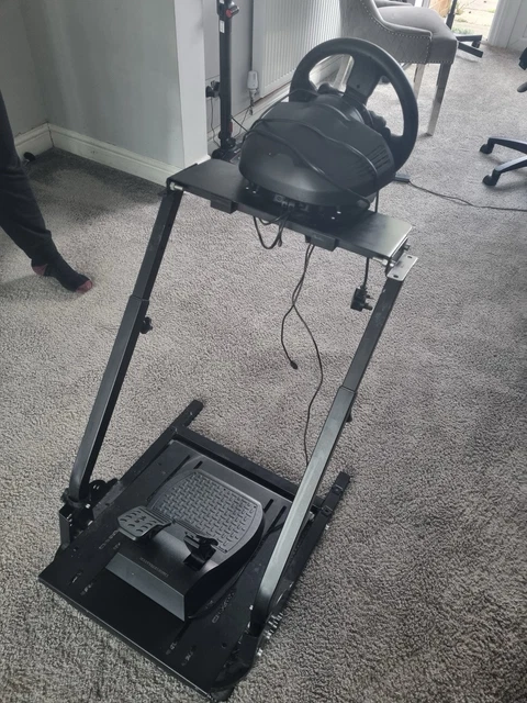 THRUSTMASTER TMX PRO racing Simulator - Stand, Wheel and Pedals READ ...