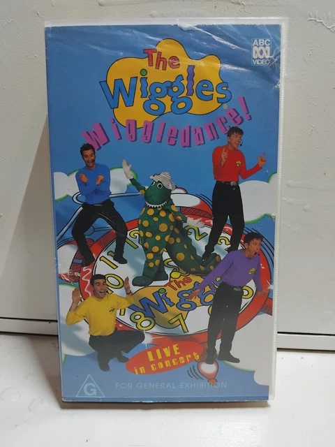 THE WIGGLES - Wiggledance! Live In Concert Original Cast 1997 VHS Video ...