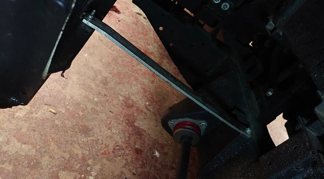 LAND ROVER DEFENDER 110 130 Aluminium Rear Tub Bracket Support Stay £22 ...