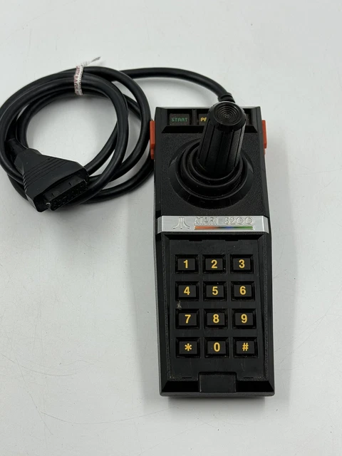 VINTAGE ORIGINAL ATARI 5200 Retro Joystick Controller Keypad Control ...