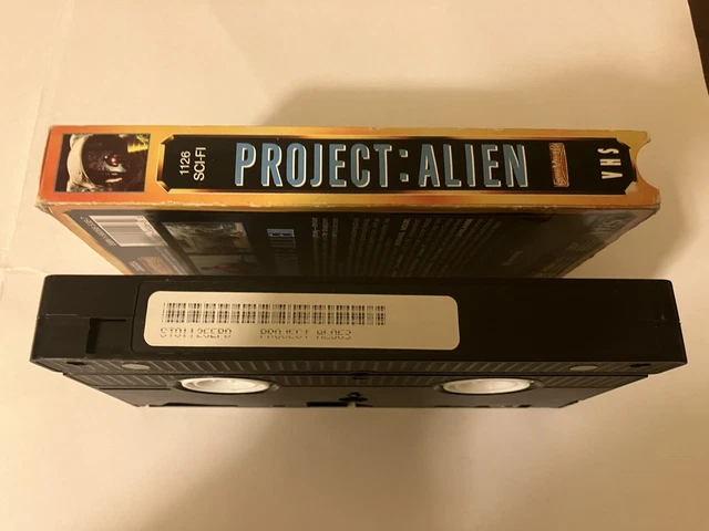 PROJECT ALIEN VHS Michael Nouri Maxwell Caulfield UFO Norwegian ...