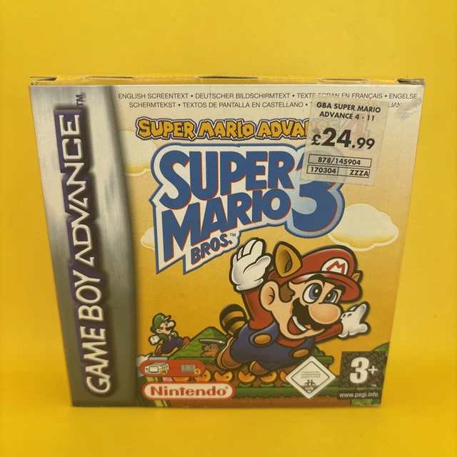 SUPER MARIO ADVANCE 4: Super Mario Bros. 3 (Game Boy Advance) £45.42 ...