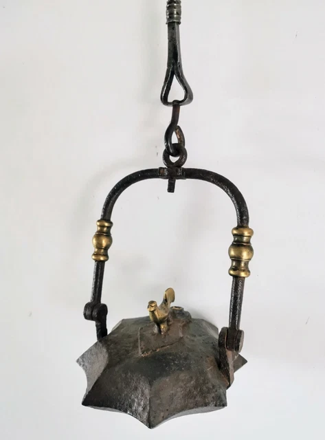 LAMPE DE MINEUR à 8 Pans Rave Crezieux Coq Gras Mines St Étienne EUR ...