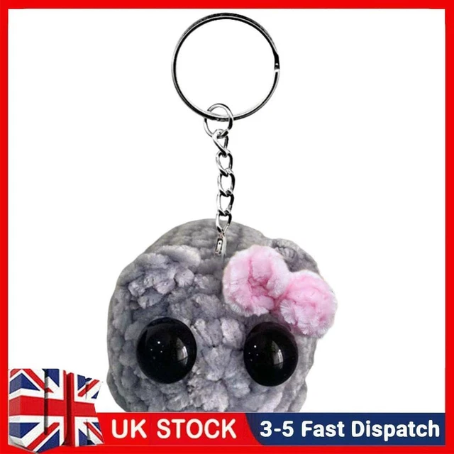 SAD HAMSTER KEYCHAIN Sad Hamster Meme Sound Music Plush Toy with Bow ...