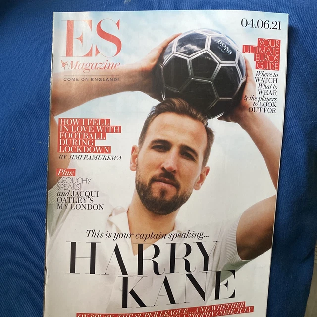 HARRY KANE, ES MAGAZINE 04.06.21- Euro Guide, Crouchy Speaks And Much ...