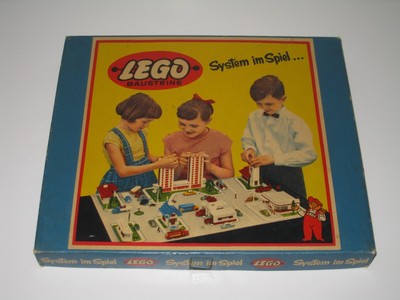 OLD LEGO BUILDING Blocks System In Game Box No.700/4-60s Vintage £171. ...