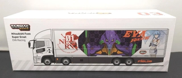 TARMAC WORKS EVA Racing 1/64 Mitsubishi Fuso Super Great EUR 315,73 ...