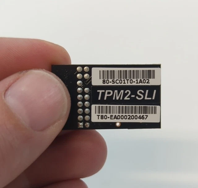 ASROCK TPM2-SLI TPM2_S TPM 2.0 14-1 Pinout Module Windows 11 £14.99 ...