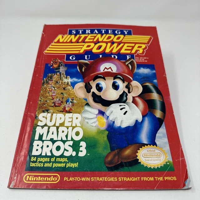 VINTAGE SUPER MARIO Bros. 3 Strategy Guide - Nintendo Power SG1/NP13 ...