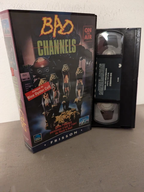 VHS BAD CHANNELS / Cic 1992 / TBE, Blue Oyster Cult/ Charles Band EUR ...