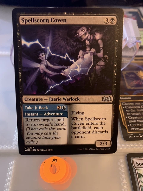 2023 MTG MAGIC The Rassemblement Wilds Of Eldraine Spellscorn Coven EUR ...