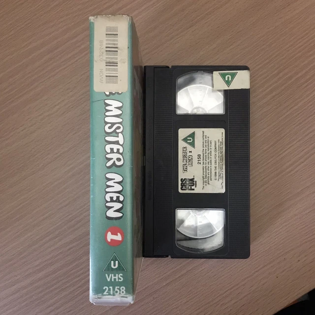 MR MEN 1 - Vhs Video - Vintage / Childrens £5.20 - PicClick UK