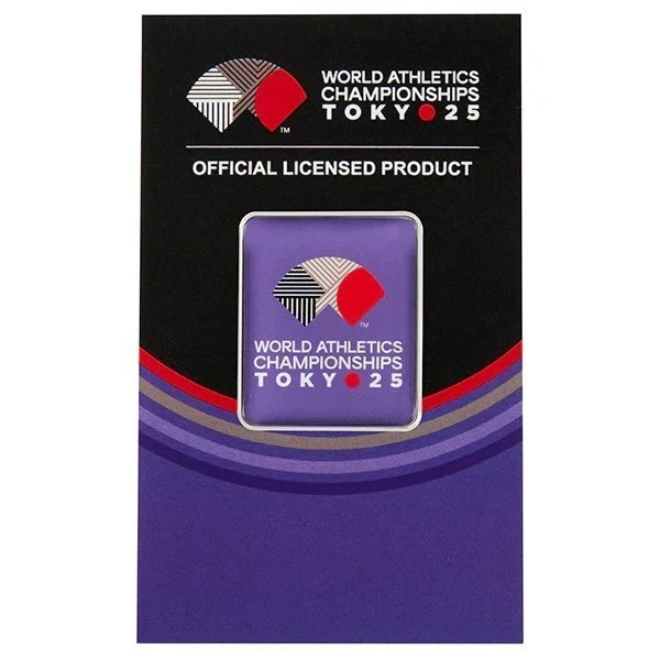 WORLD ATHLETICS CHAMPIONSHIPS Tokyo 2025 Japan Official Logo Pin Badge ...