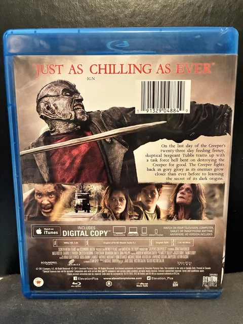JEEPERS CREEPERS 3 (Blu-ray & Digital, 2017, Widescreen)-Horror £5.76 ...