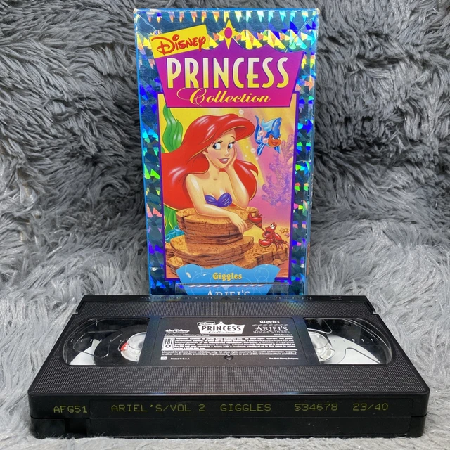 DISNEY PRINCESS COLLECTION VHS 2000 Video Tape Ariel’s Songs & Stories ...