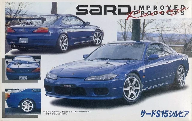 FUJIMI 124 SCALE S15 Silvia Plastik Modellbausatz gebraucht EUR 99,73 ...