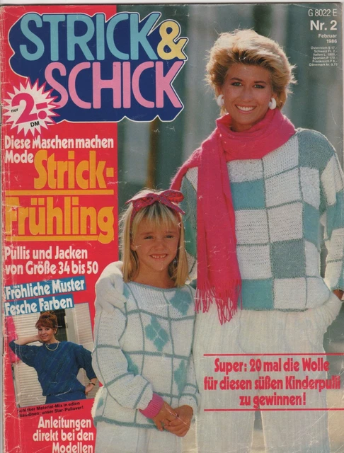 2 - STRICK & Schick Nr. 6, 1986-02 EUR 3,99 - PicClick DE