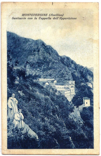 MONTEVERGINE (AVELLINO) - Santuario con la Cappella dell'Apparizione ...