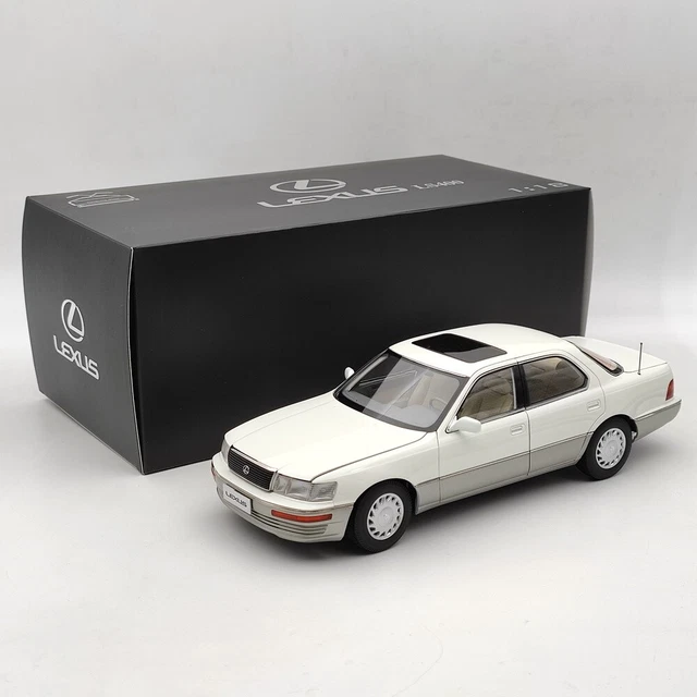 1:18 TOYOTA LEXUS LS400 First Generation White Diecast model Car ...