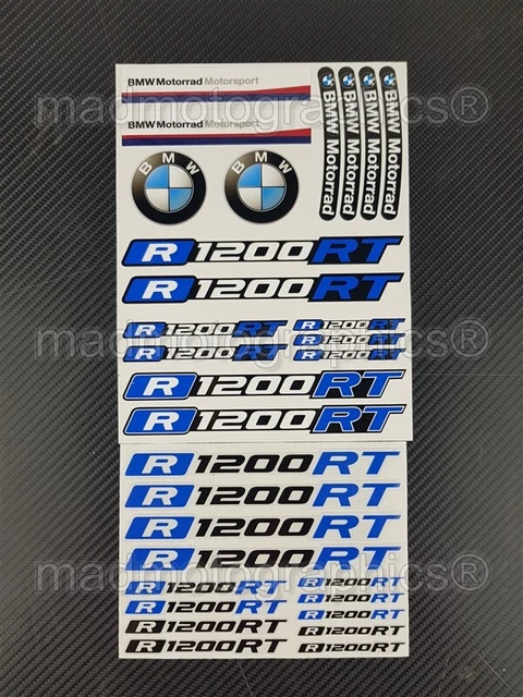 R1200 RT MOTORCYCLE motorrad decal sticker set quality stickers bmw ...