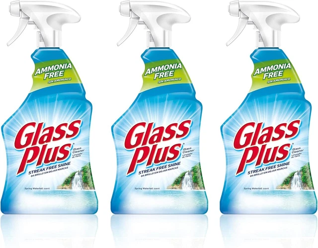 GLASS PLUS GLASS Cleaner 32 Fl Oz Bottle Multi-Surface Glass Cleaner ...