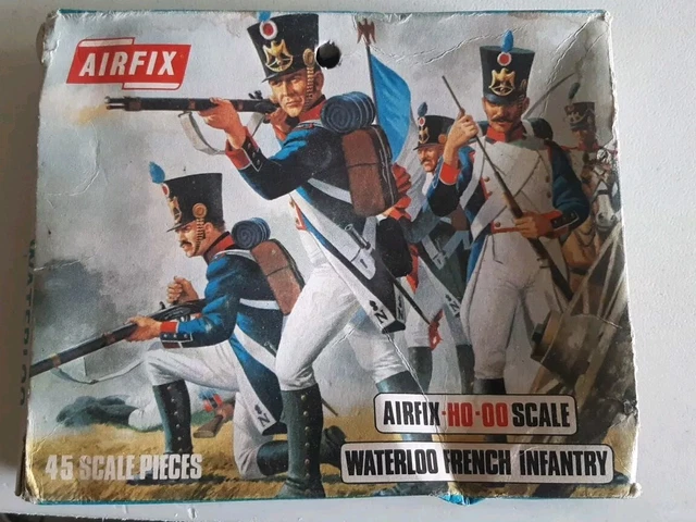 SOLDATS WATERLOO FRENCH Infantry Airfix Ech H0-00 EUR 8,00 - PicClick FR